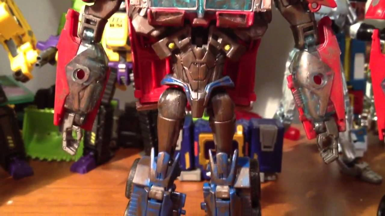 Transformers prime nemesis prime custom - YouTube