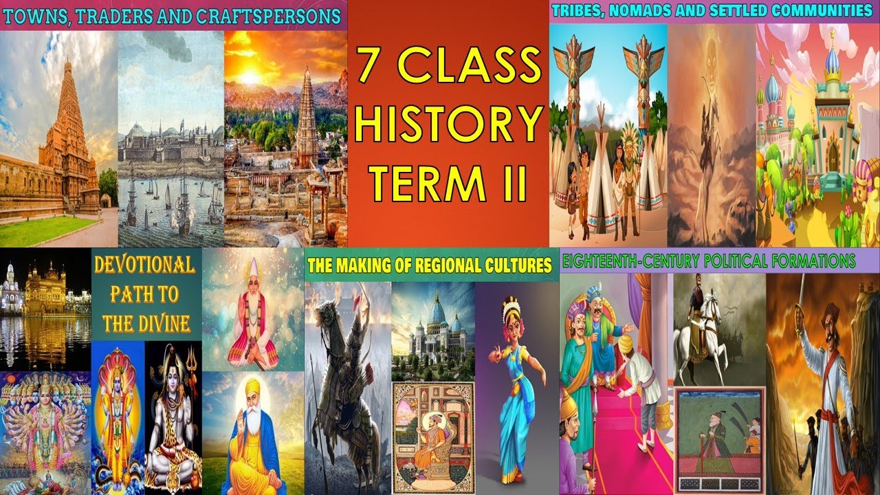 7 class history term 2 ncert syllabus in one video with explanation and ...