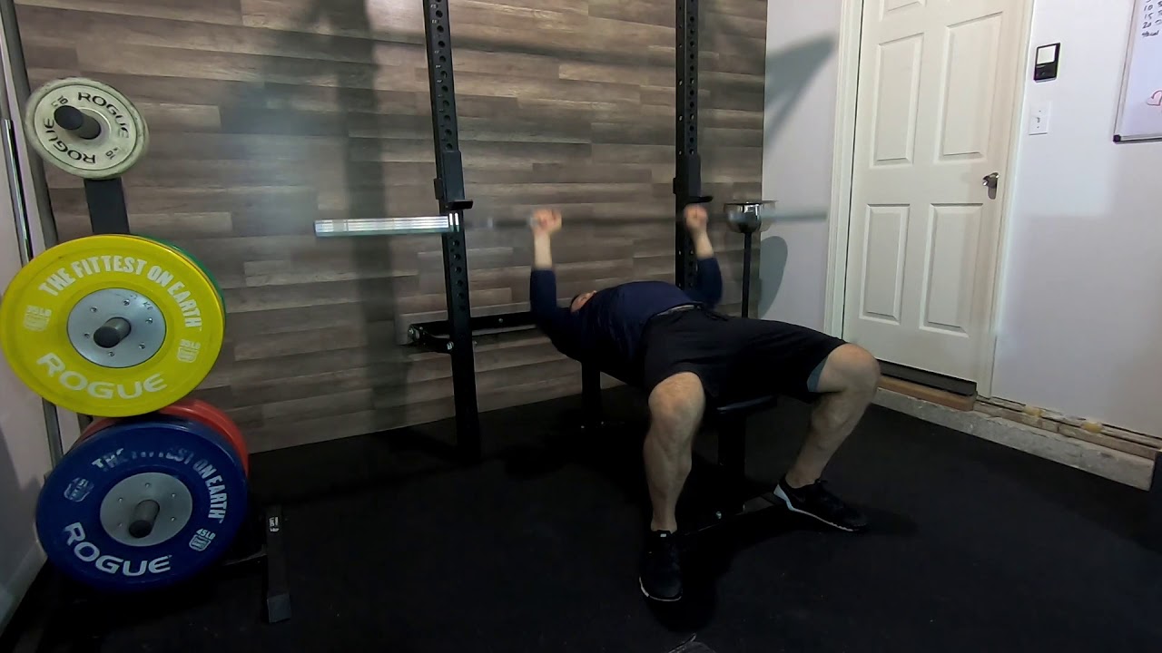 Bench Press With Empty Barbell - YouTube