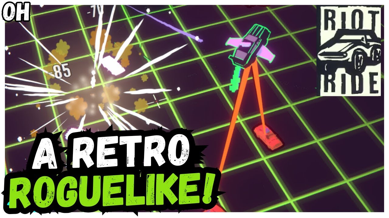 A Retro Car Combat Roguelike!! Riot Ride! - YouTube