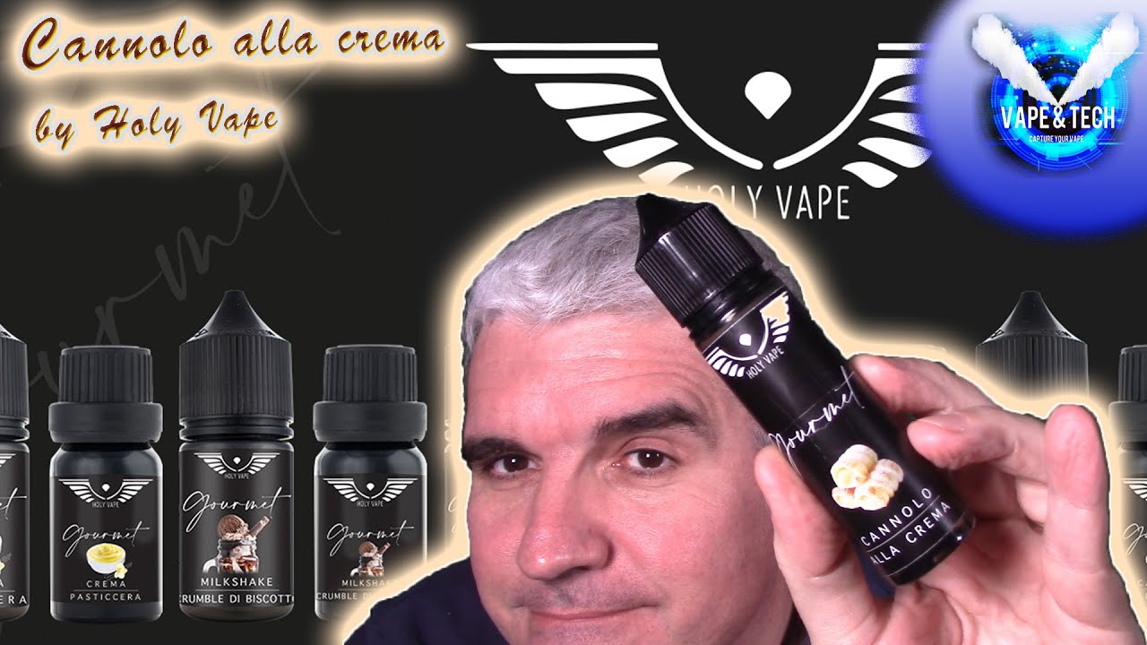 Cannolo alla crema🔥🔥🔥by Holy Vape - YouTube
