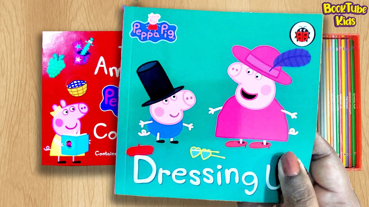 🐷PEPPA PIG : DRESSING UP 14 | Kids Books Read Aloud - YouTube