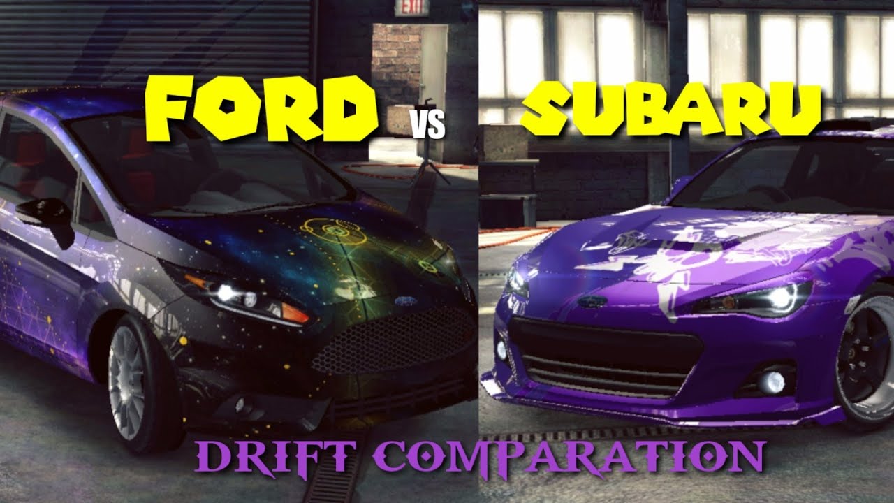 DRIFT COMPARATION FORD VS SUBARU | KOBIS NEED FOR SPEED - YouTube