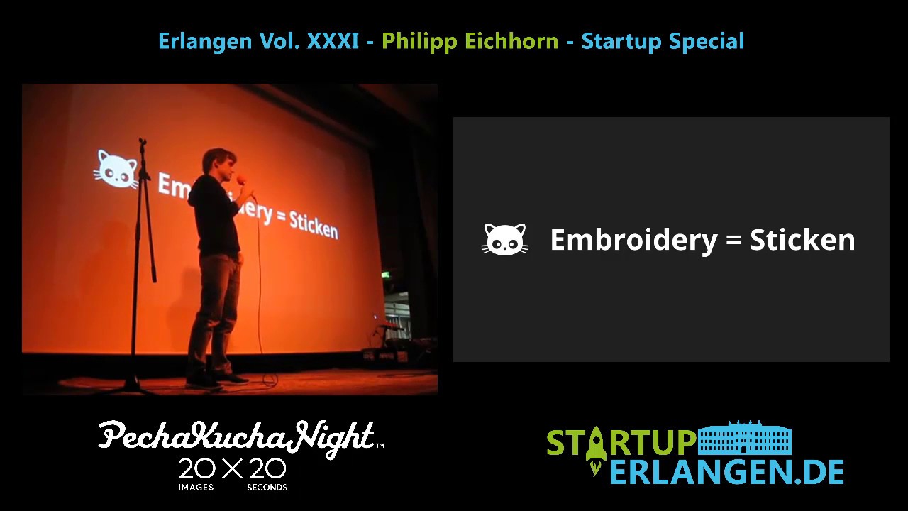 Pecha Kucha Erlangen Startup Special : Philipp Eichhorn - YouTube