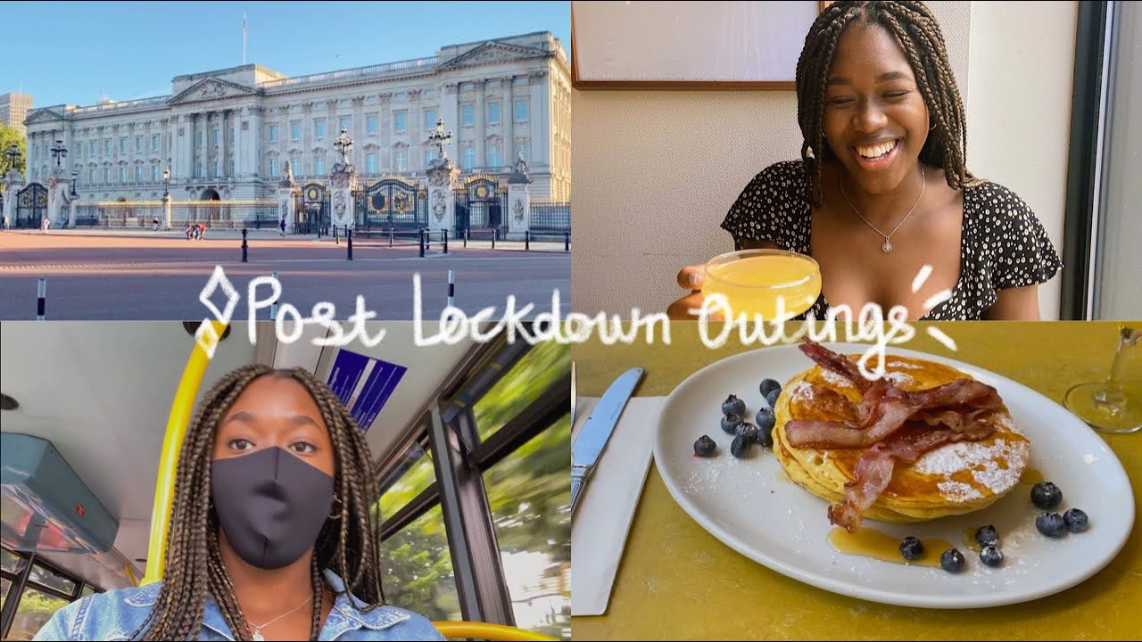My first outing since lockdown vlog | pancakes, meeting up with friends & going into central ...