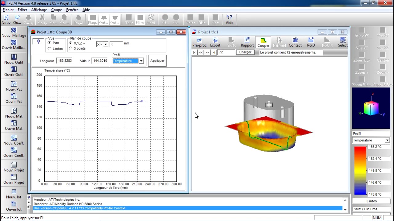 T-Sim - Thermoformage Fine Epaisseur - Résultats - YouTube