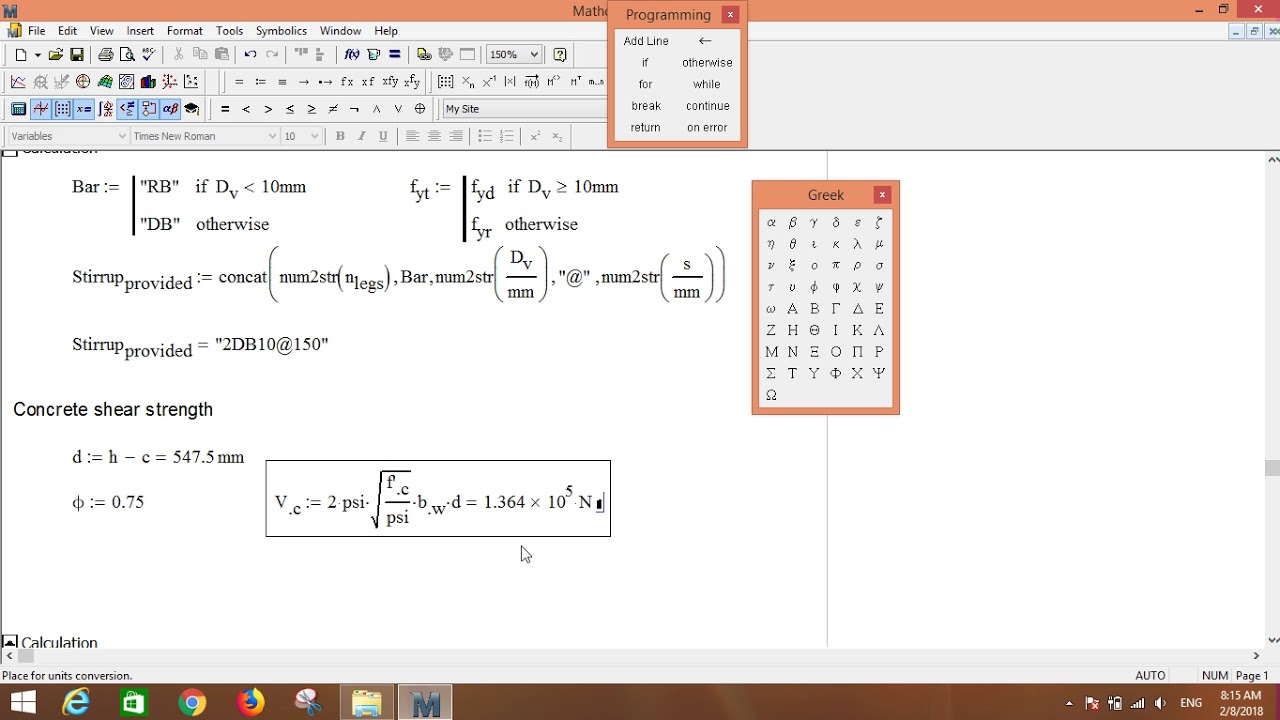 Design for Shear - YouTube