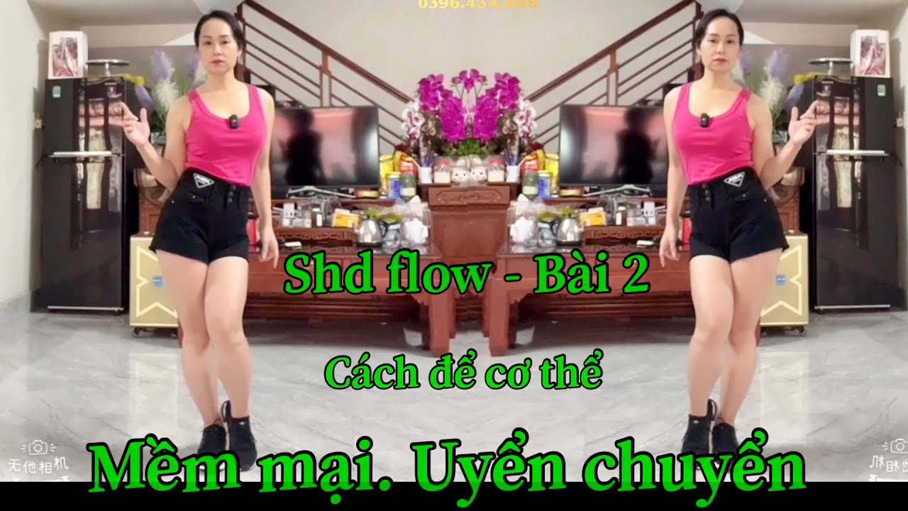 Shuffle flow - Bài 2: Cách để cơ thể mềm mại - Uyển chuyển - Bí quyết nhảy đẹp - Phạm Liễu flow ...