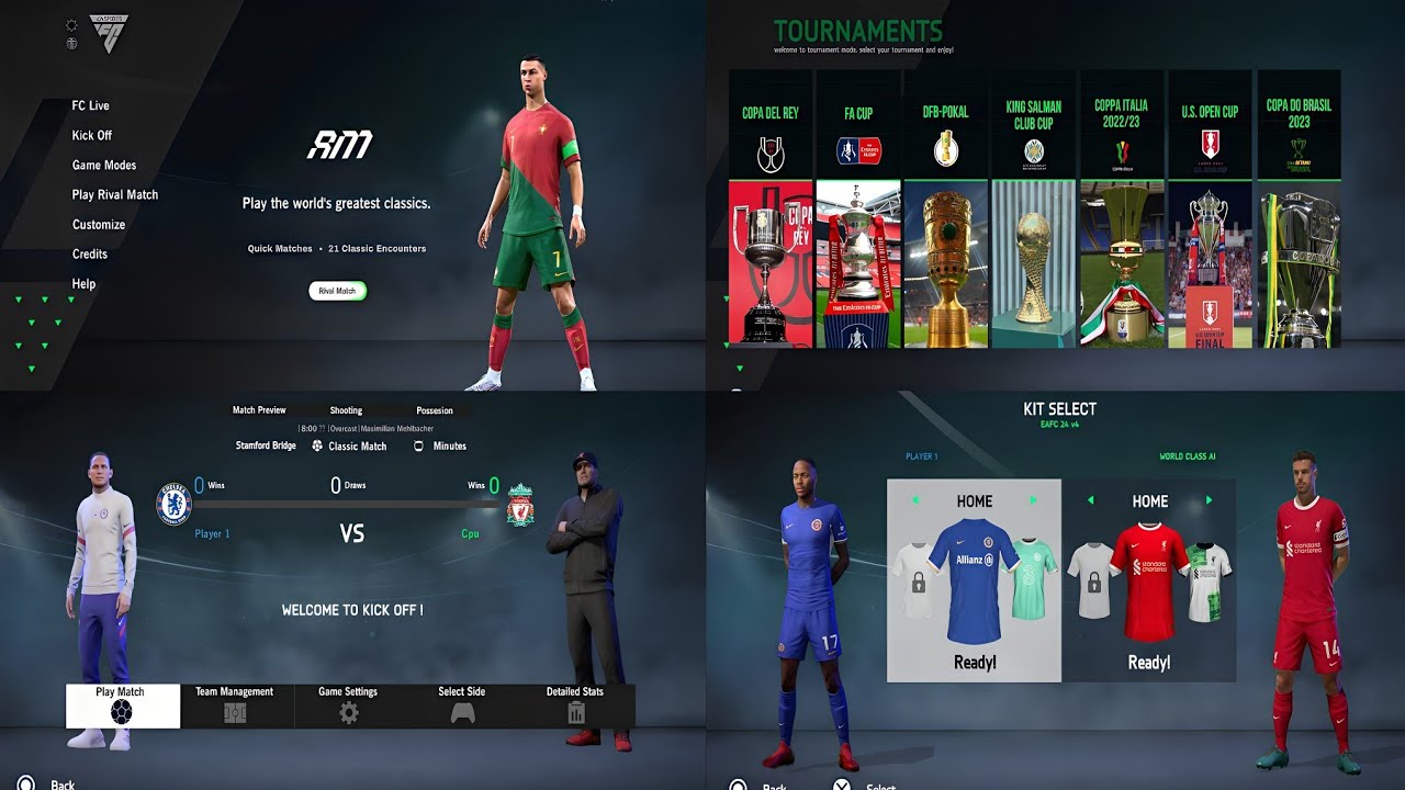 FIFA 16 MOD EA SPORTS FC 24 ANDROID OFFLINE NEW UPDATE LATEST TRANSFERS ...