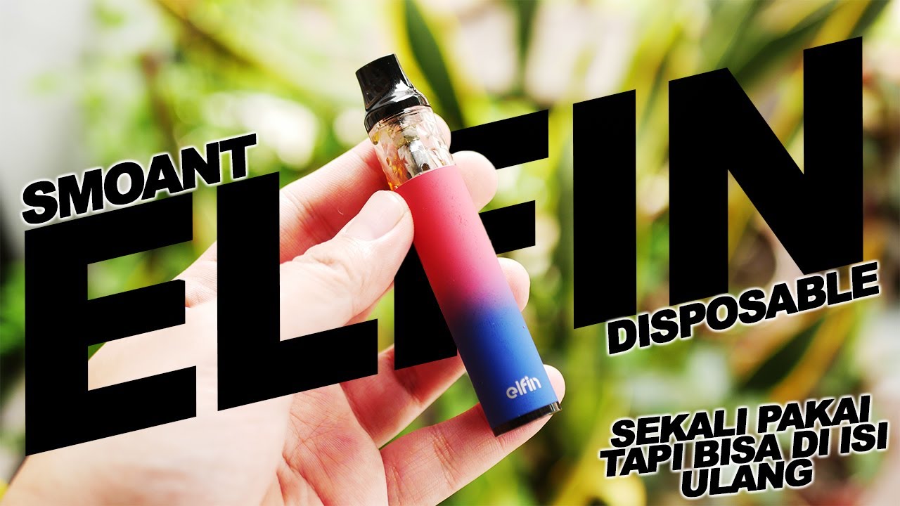 ELFIN DISPOSABLE by SMOANT - YouTube