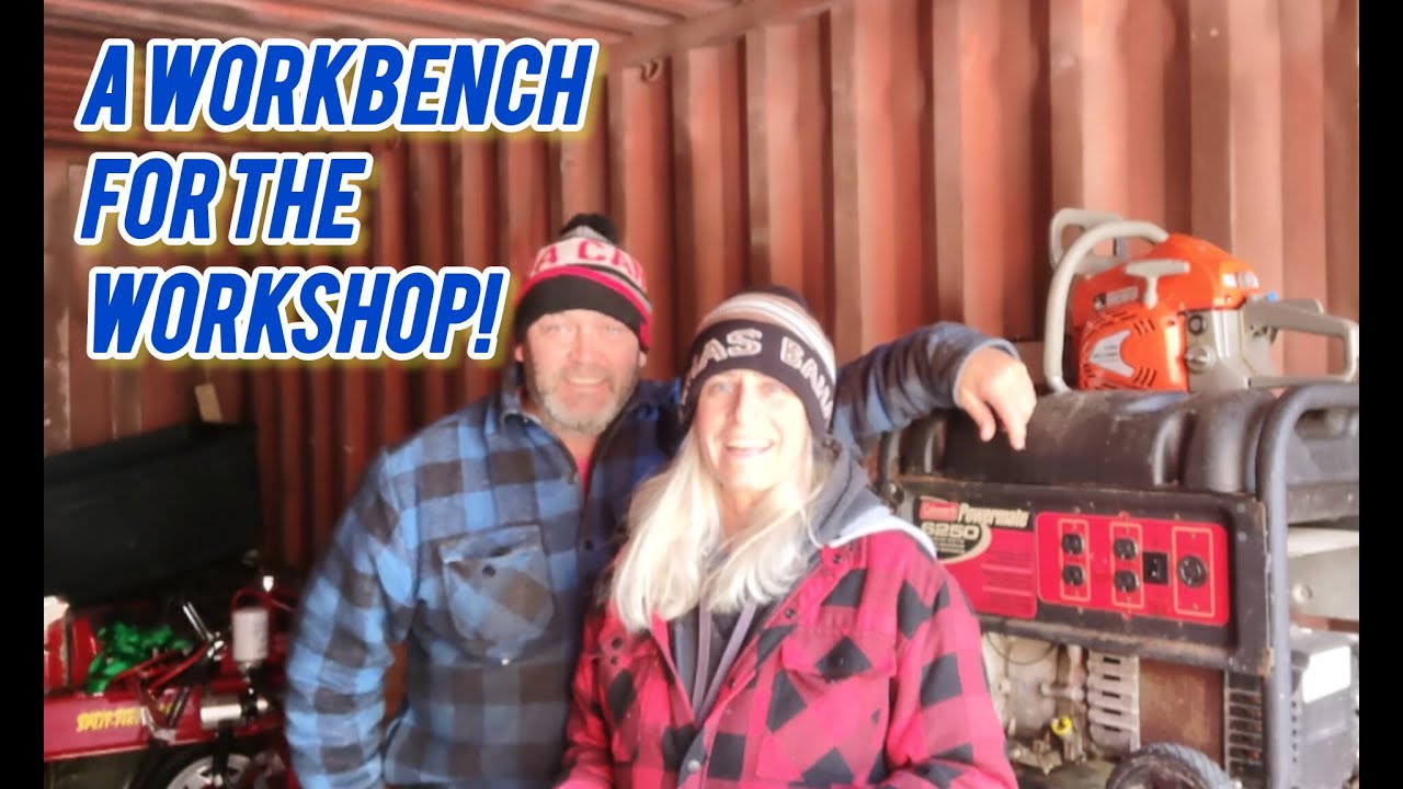 Make a Simple and FREE Workbench from Skids and Scrap Lumber-Plus a ...