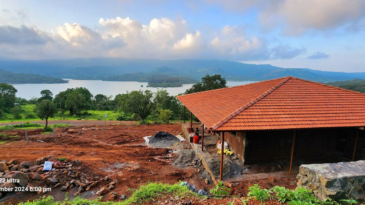 Water touch and water view farm house plots with organic farming ...