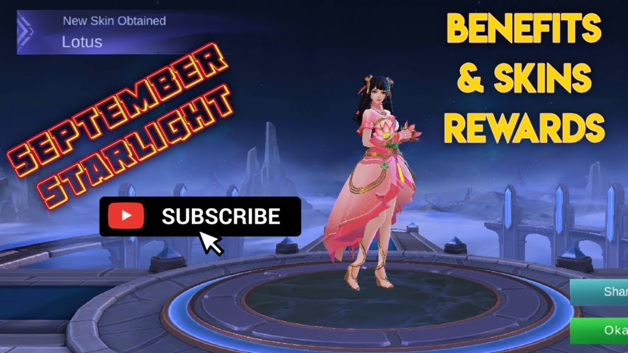 MOBILE LEGENDS || September Starlight Exclusive Rewards || Worth Buying ...