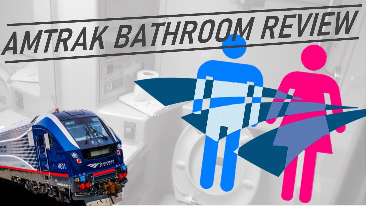 Amtrak Bathroom Review - YouTube