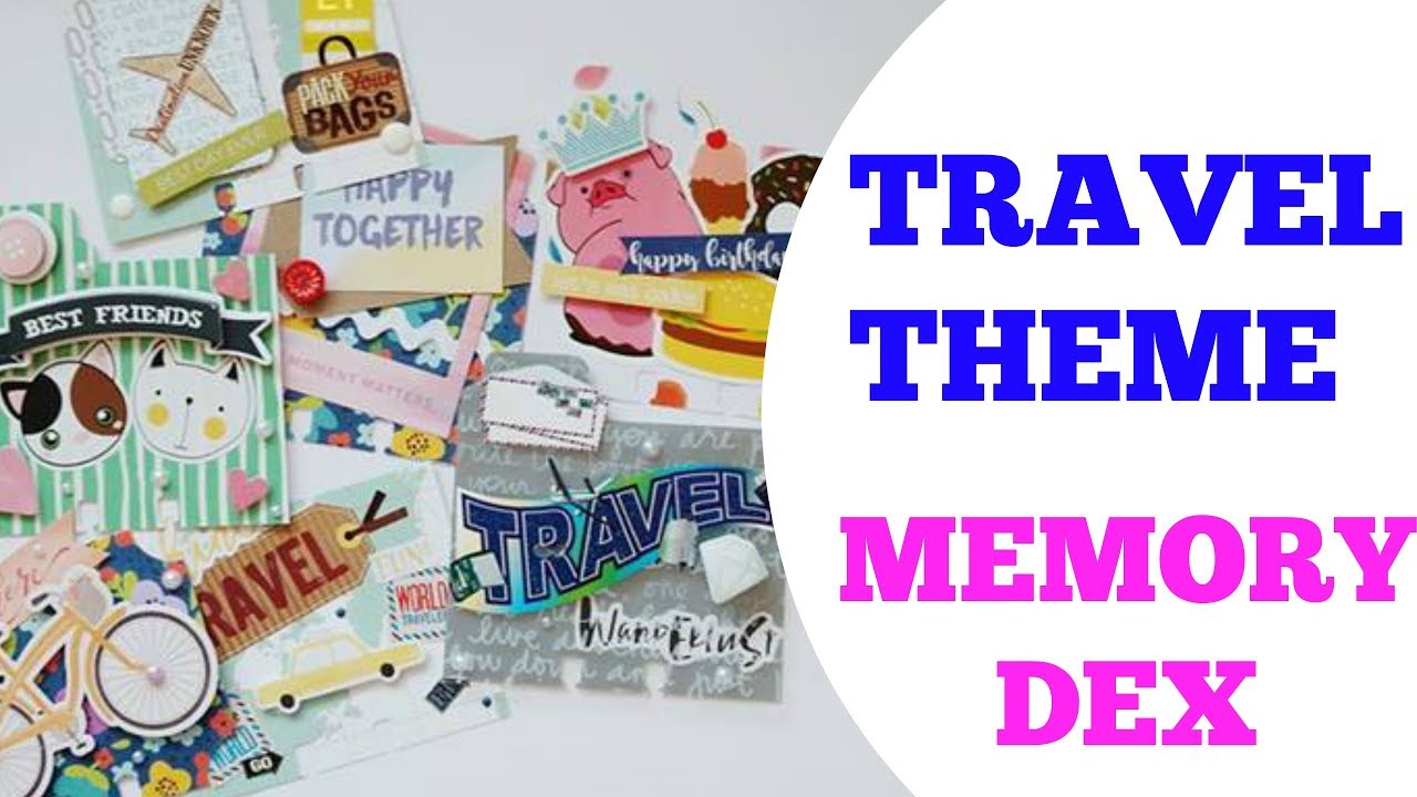 Travel Theme Memory Dex Cards - YouTube