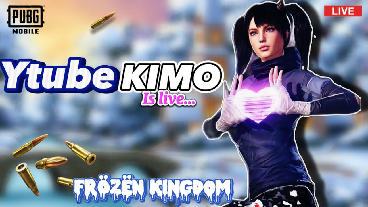 KIMO IS LIVE | 2.9 Update | FROZEN KINGDOM🔥|Road to 1k Subs | PUBG ...