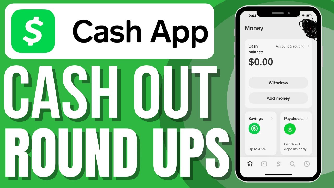 How To Cash Out/Withdraw Your Round Ups On Cash App - YouTube