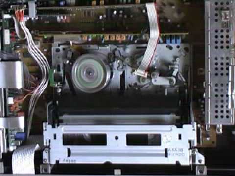 Tape Loading Mechanism VHS VTR Samsung SV-300W - YouTube