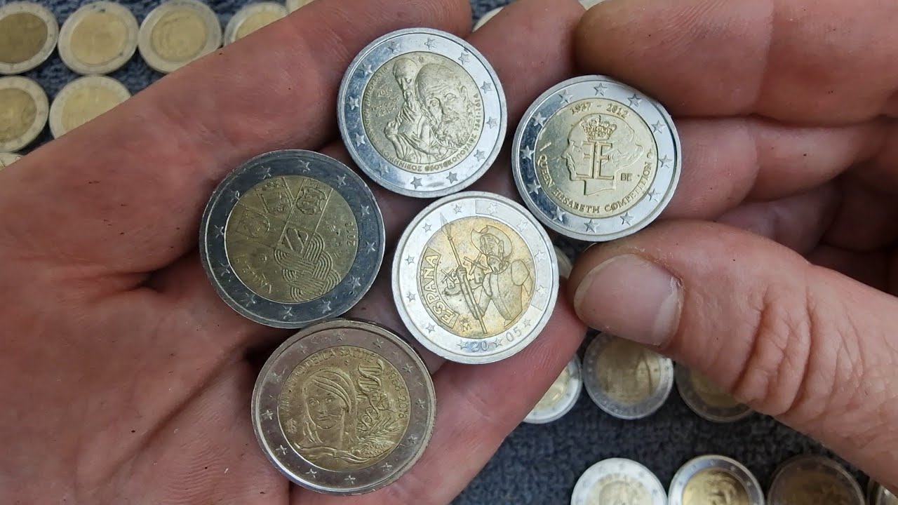 2 euro coin hunt! 2000€ Rare euro coins! Collectable. - YouTube