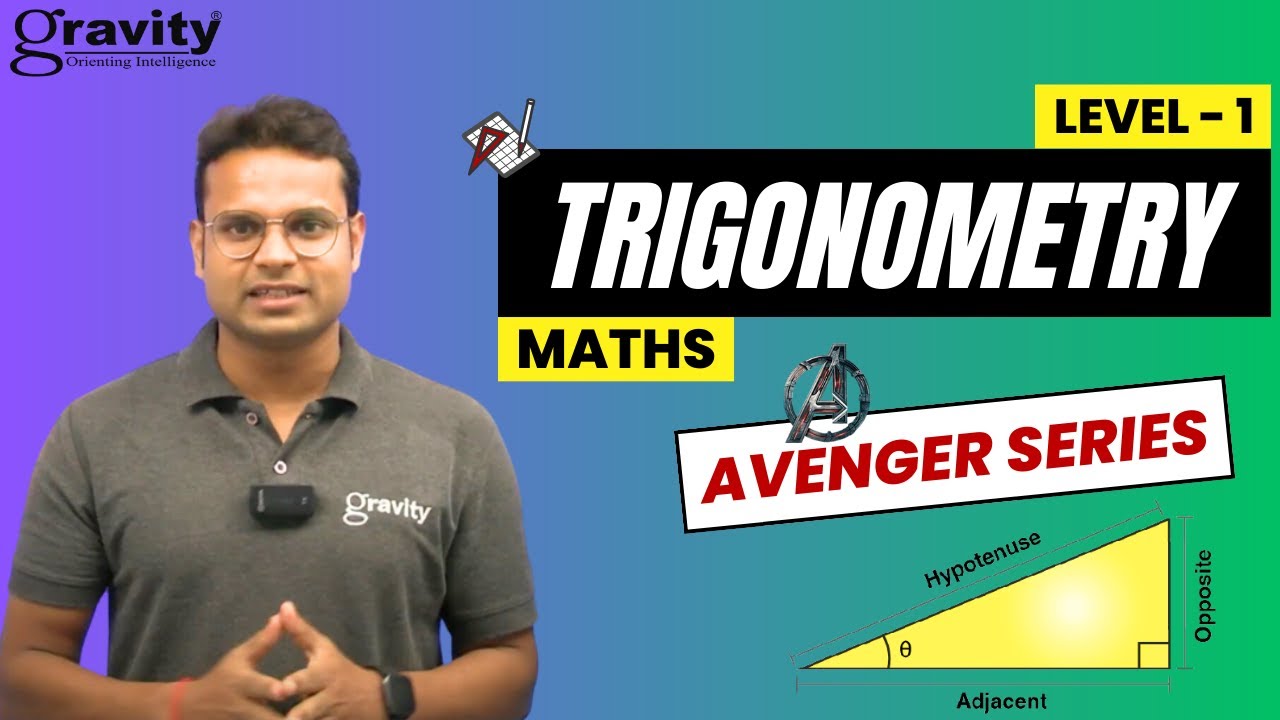 ⚡GRAVITY AVENGER SERIES⚡ || JEE Maths || Trigonometry Level 1 ...