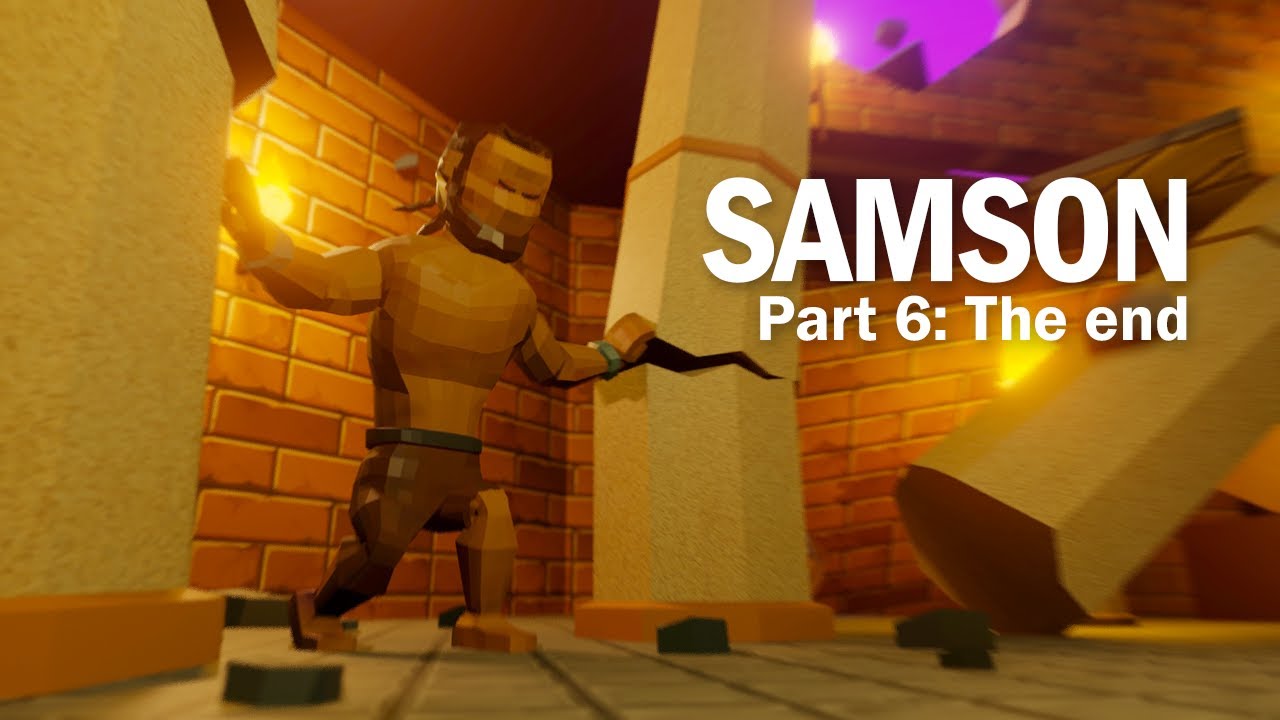 SAMSON Part 6: The End 💪 Animated Bible Stories | Bibtoons GO - YouTube