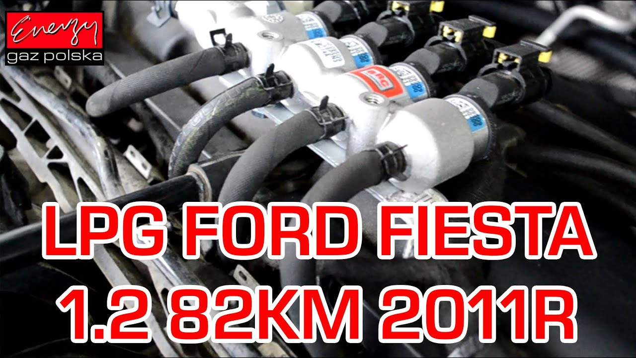 Montaż LPG Ford Fiesta z 1.2 82KM 2011r w Energy Gaz Polska na gaz BRC ...