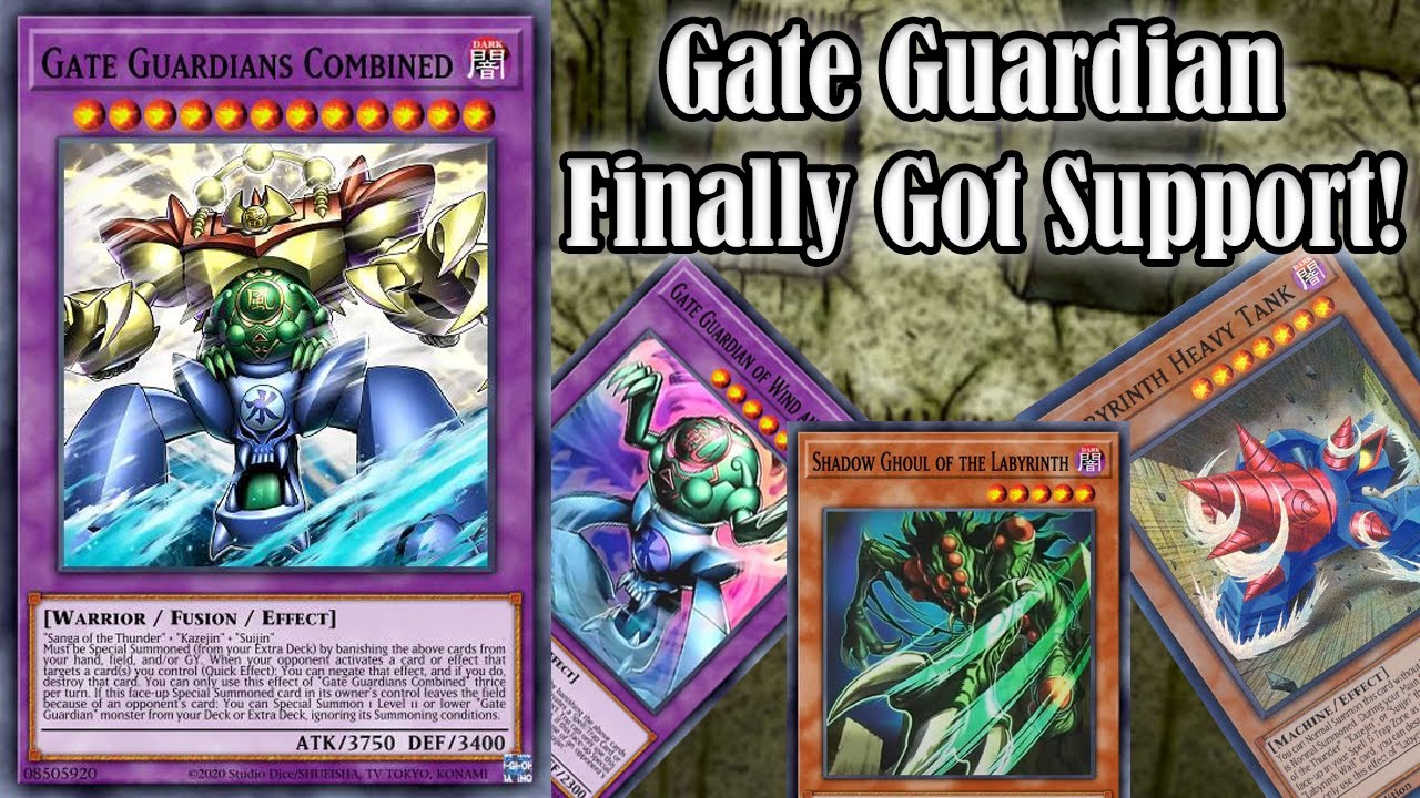 Gate Guardian Finally Got Support! | Deck Profile Post Maze of Memories ...