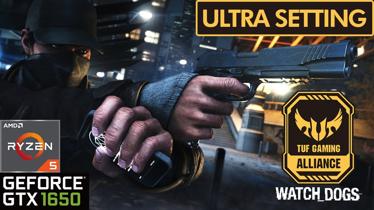 Watch Dogs Aiden Pearce STEALTH GAMEPLAY on ASUS TUF GAMING FX505DT ...