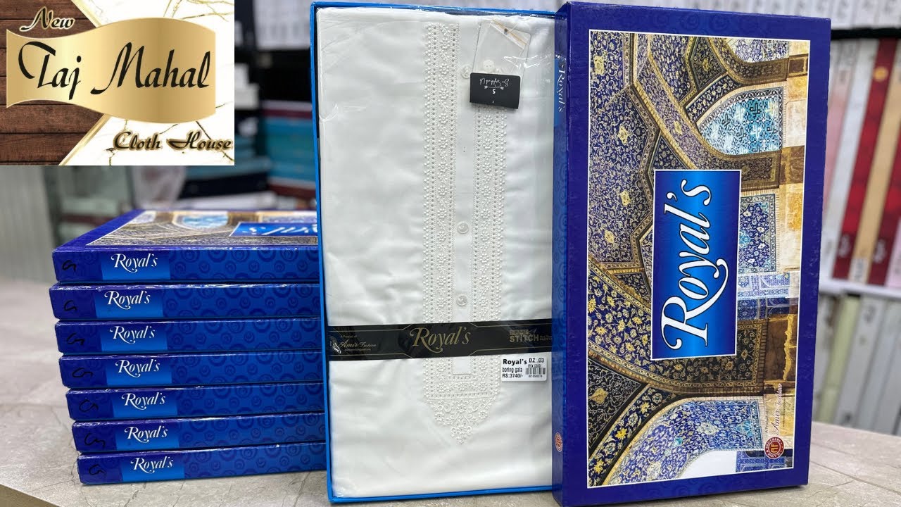 Exclusive Afghani Style Embroidery for EID at | TAJ MAHAL CLOTH HOUSE ...