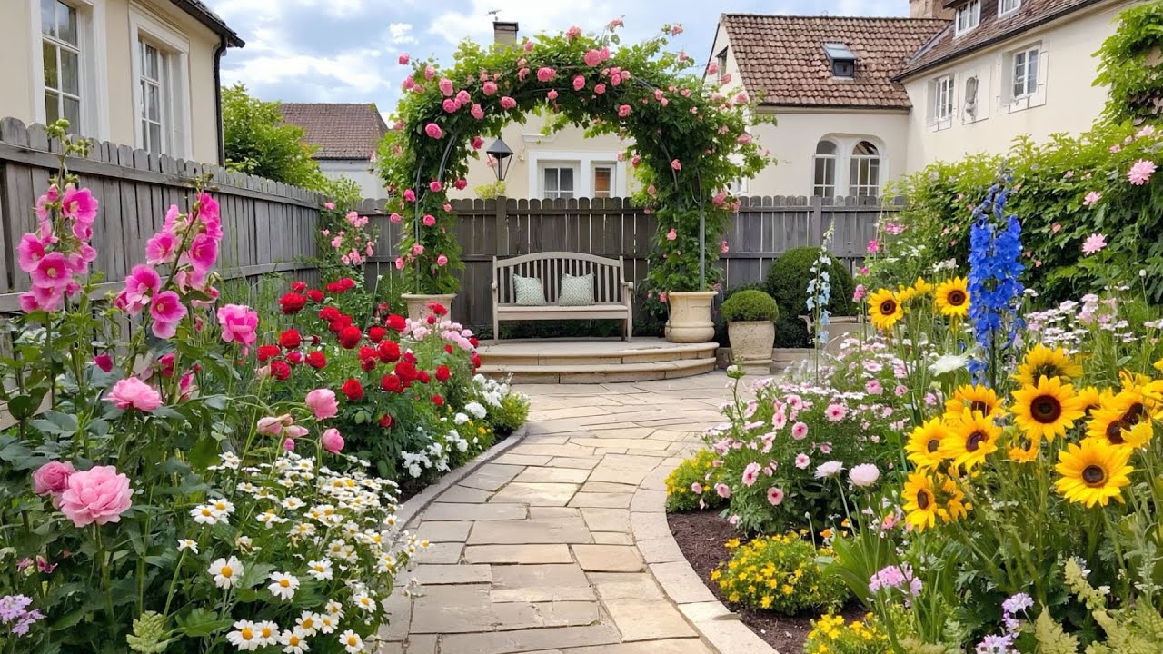 100+ Beautiful Flower Garden Ideas – Small Space, Big Blooms Every Day ...