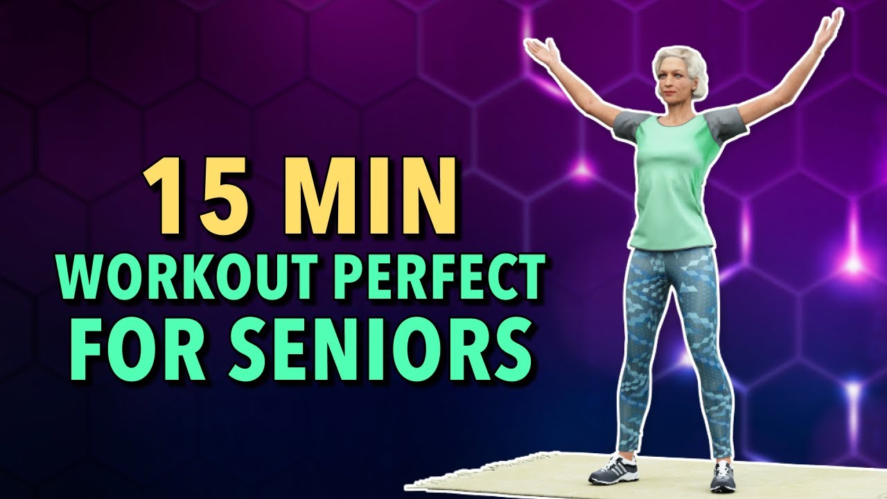 15-Minute low-impact workout: Perfect for seniors - YouTube
