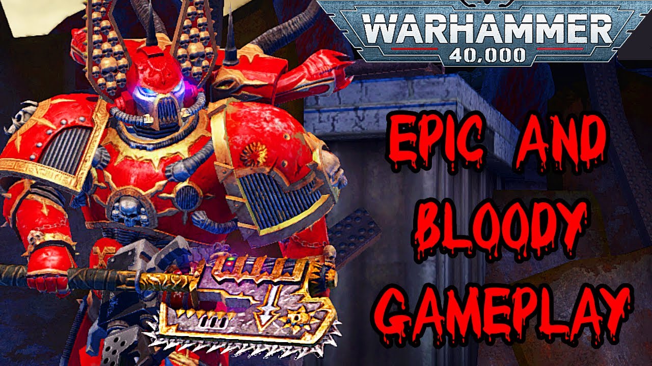 KHORNE BERZERKER in Warhammer 40K: Space Marine? - Augmented Mod 2022 ...