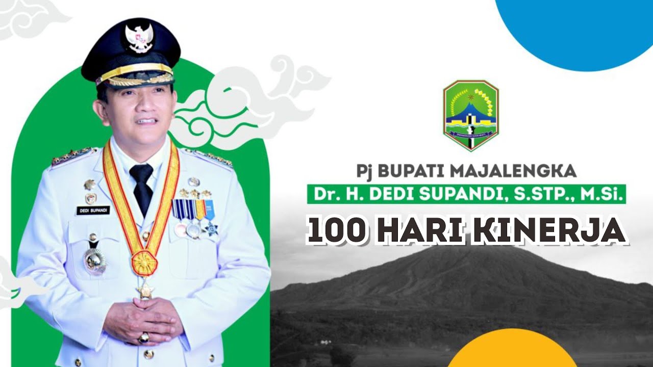 100 Hari Kinerja Pj Bupati Majalengka - Dr. H. Dedi Supandi, M.Si. - YouTube