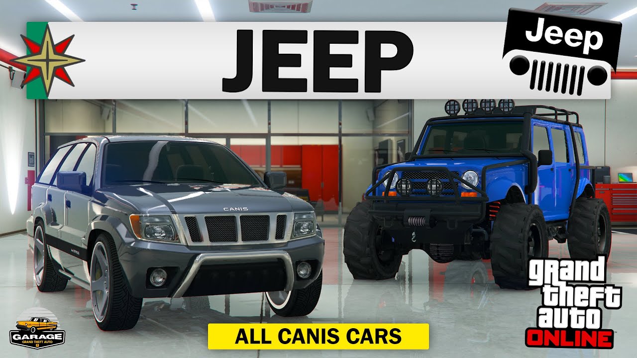 Every JEEP / Canis Car in GTA 5 Online [10+ Cars RANKED] - YouTube
