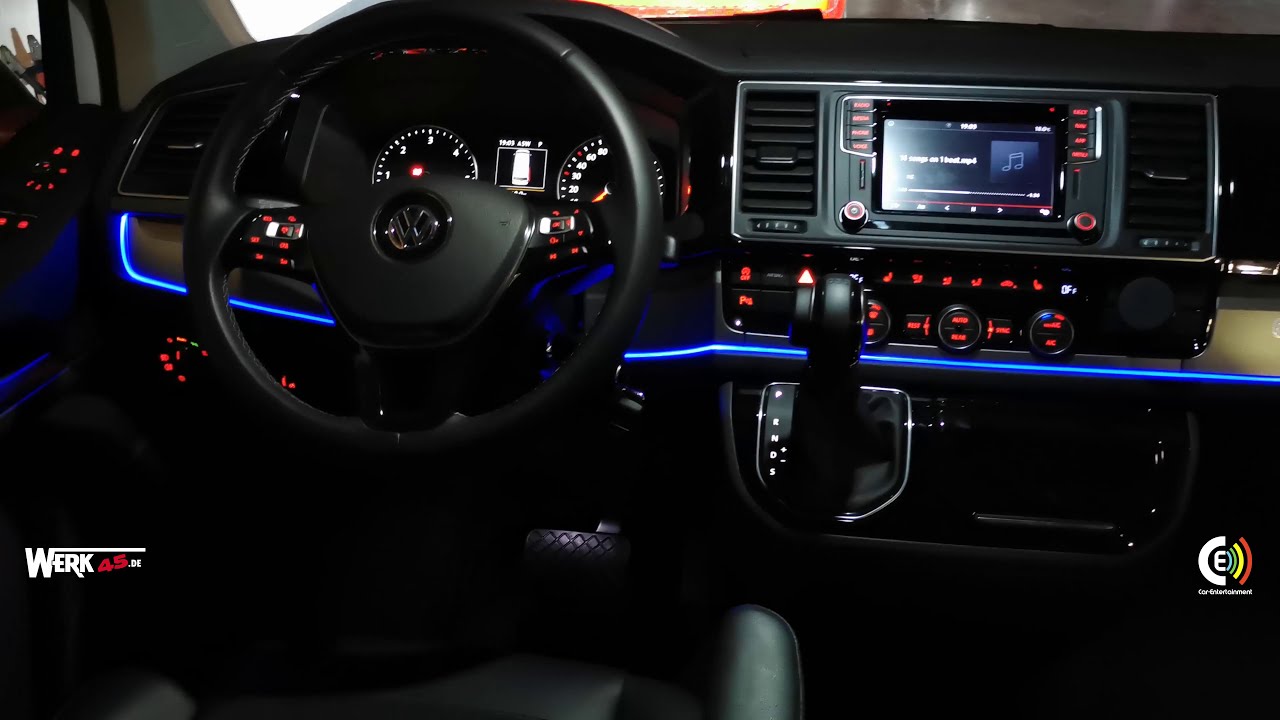 Vw T6 Ambiente Rear Seats Monitore Deckenmonitor T6 VW T6 Alpine ILX903 ...