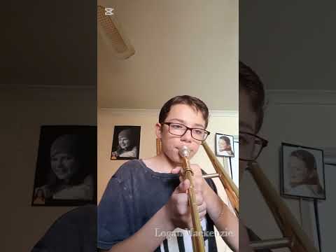 Logan V Mackenzie | Trombonist plays Avengers - YouTube