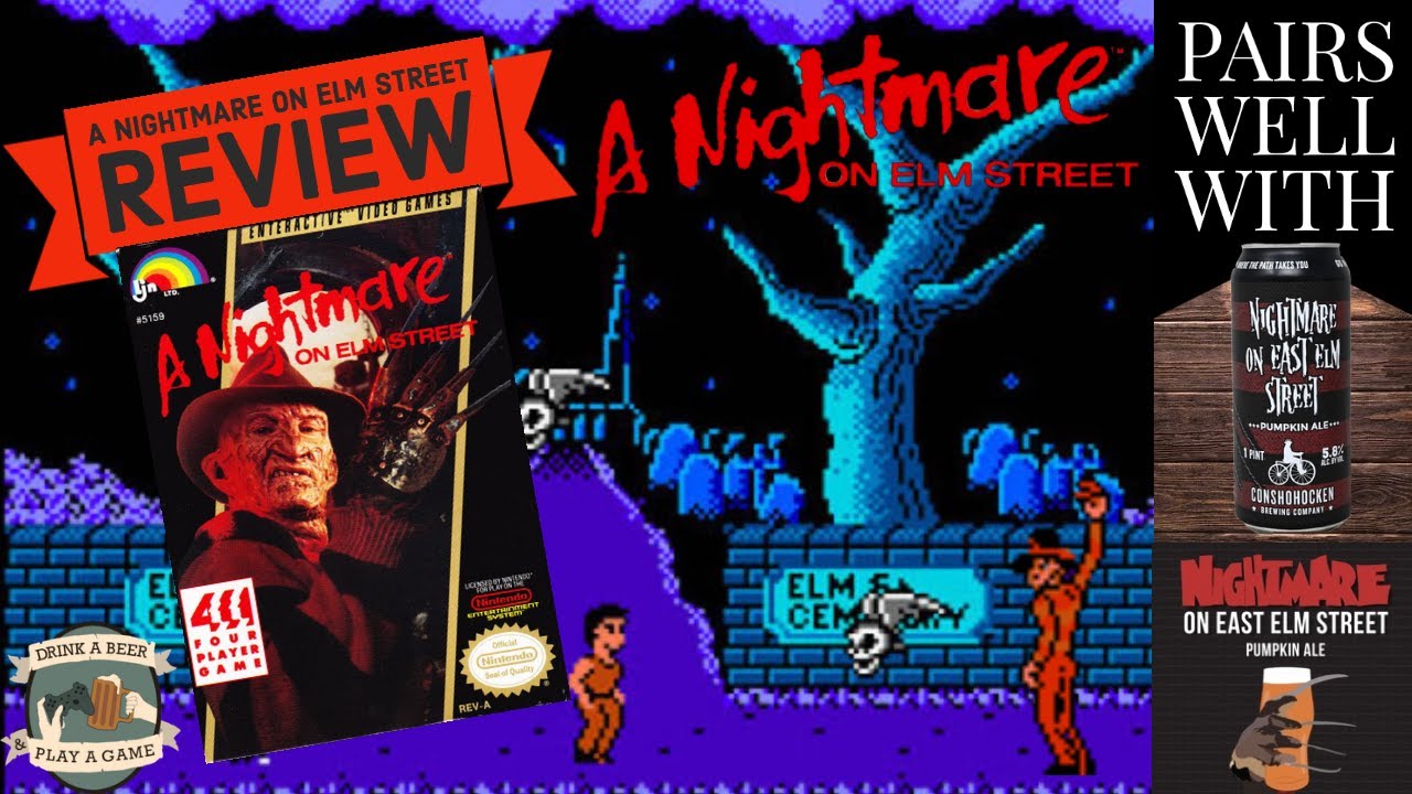 A Nightmare on Elm Street Review (NES) | DBPG - YouTube