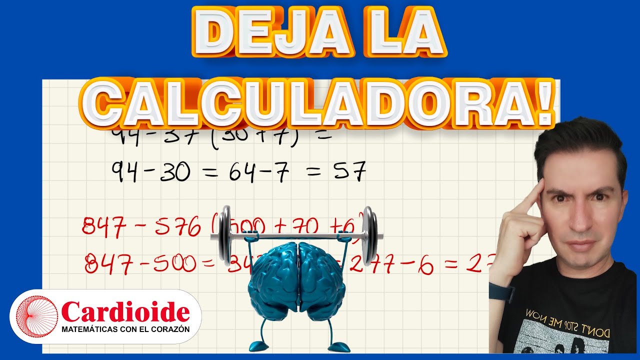 TRUCO para SUMAR Y RESTAR en Segundos - YouTube