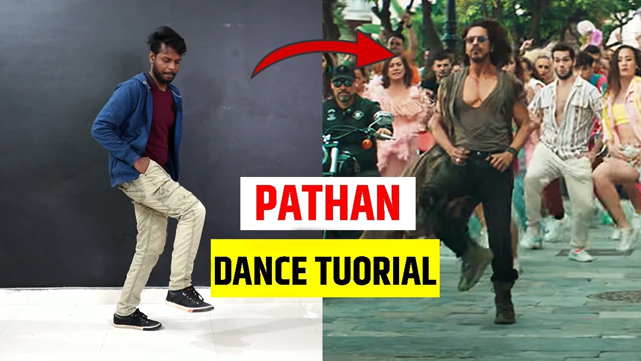 Jhoome jo pathaan dance step | Dance Tutorial Step by Step - YouTube