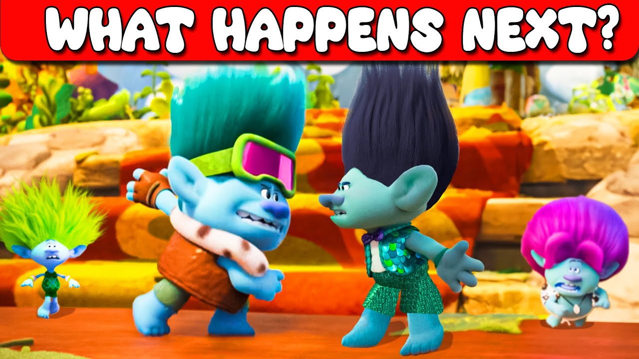 Guess What Happens Next in Trolls Band Together | Viva, Clay, Velvet and Branch Quiz@IQQuiz8 ...