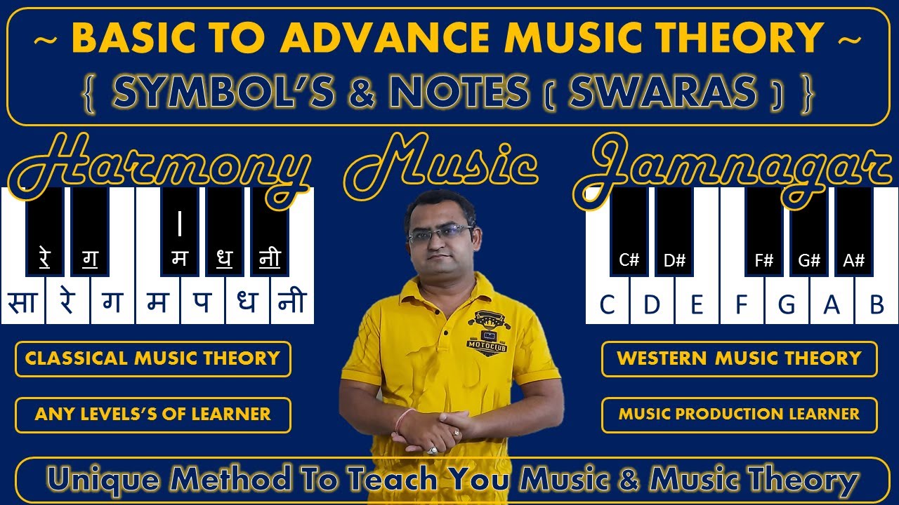 Music Theory | Symbols & Notes | Swaras | Classical | Western | Basic ...