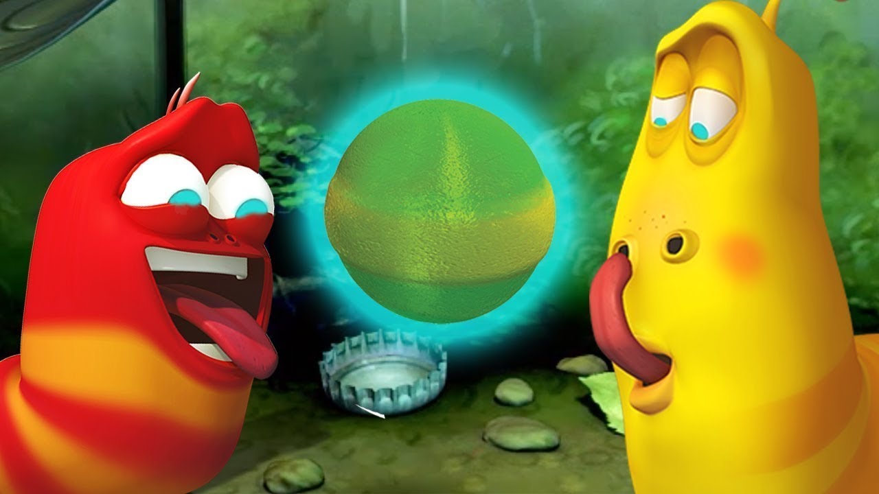 LARVA | fysik befogenheter 🐛| Tecknade barn för barn | Larvtecknad ...