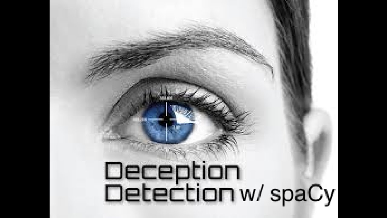 Deception Detection with spaCy by Victor Palacios - YouTube