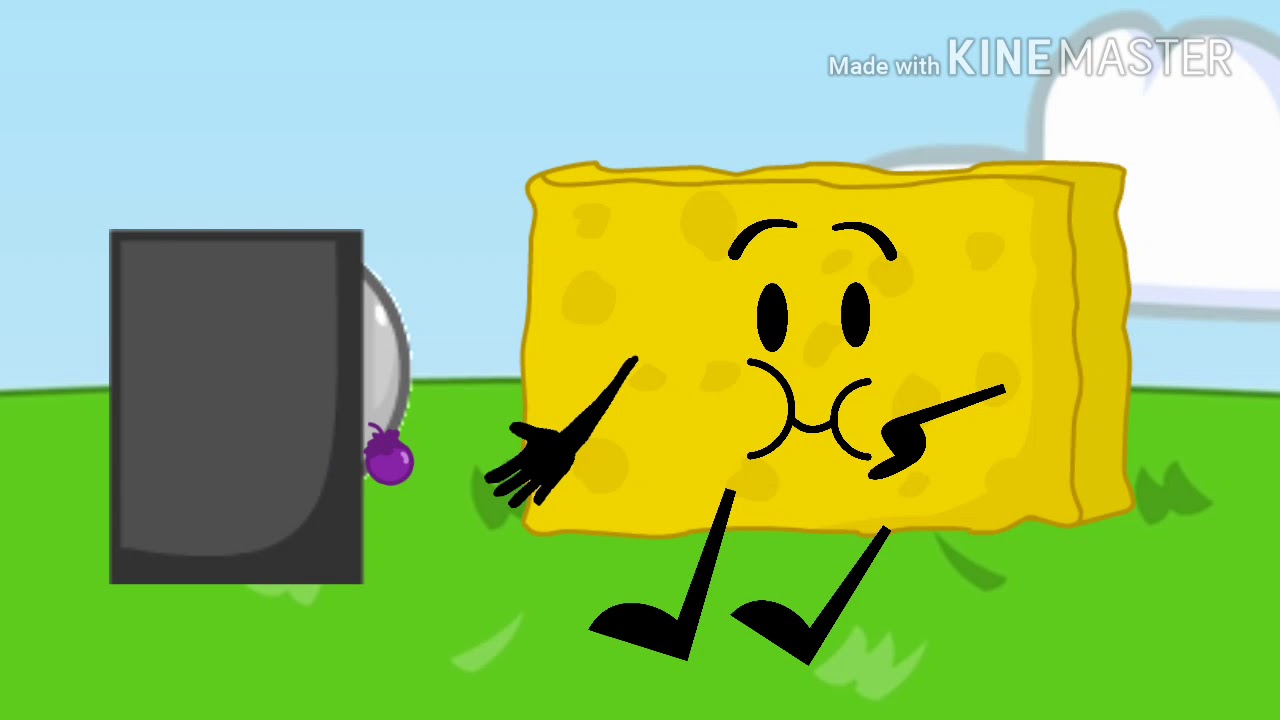 BFDI Shortest Videos: Annoucer The A Yoyleberry To Spongy - YouTube