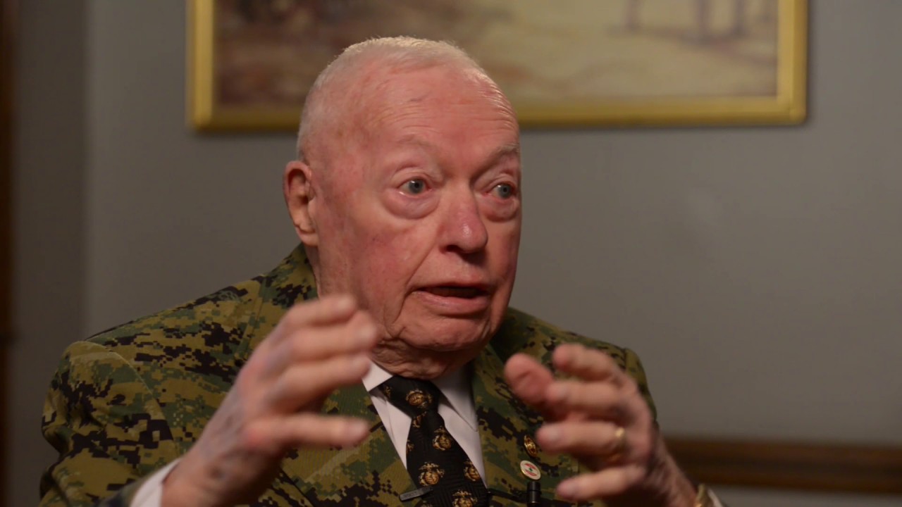 General Al Gray's 2017 Birthday Message to 4th Marine Regiment - YouTube