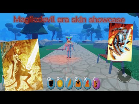 Magik: devil era skin showcase!and skin code- #heroesonlineworld # ...
