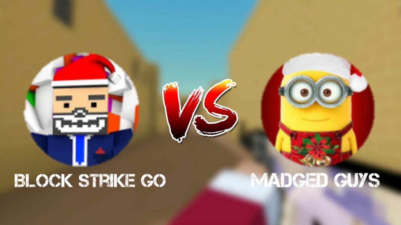 Block Strike GO VS MADGED GUYS - YouTube