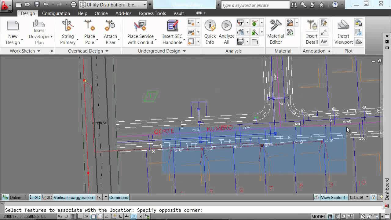 AutoCAD Utility Design - Project Materials - YouTube