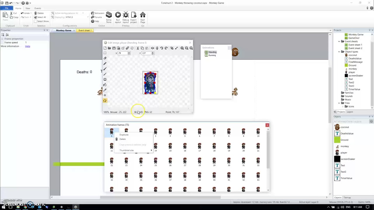 Animations Construct 2 - YouTube