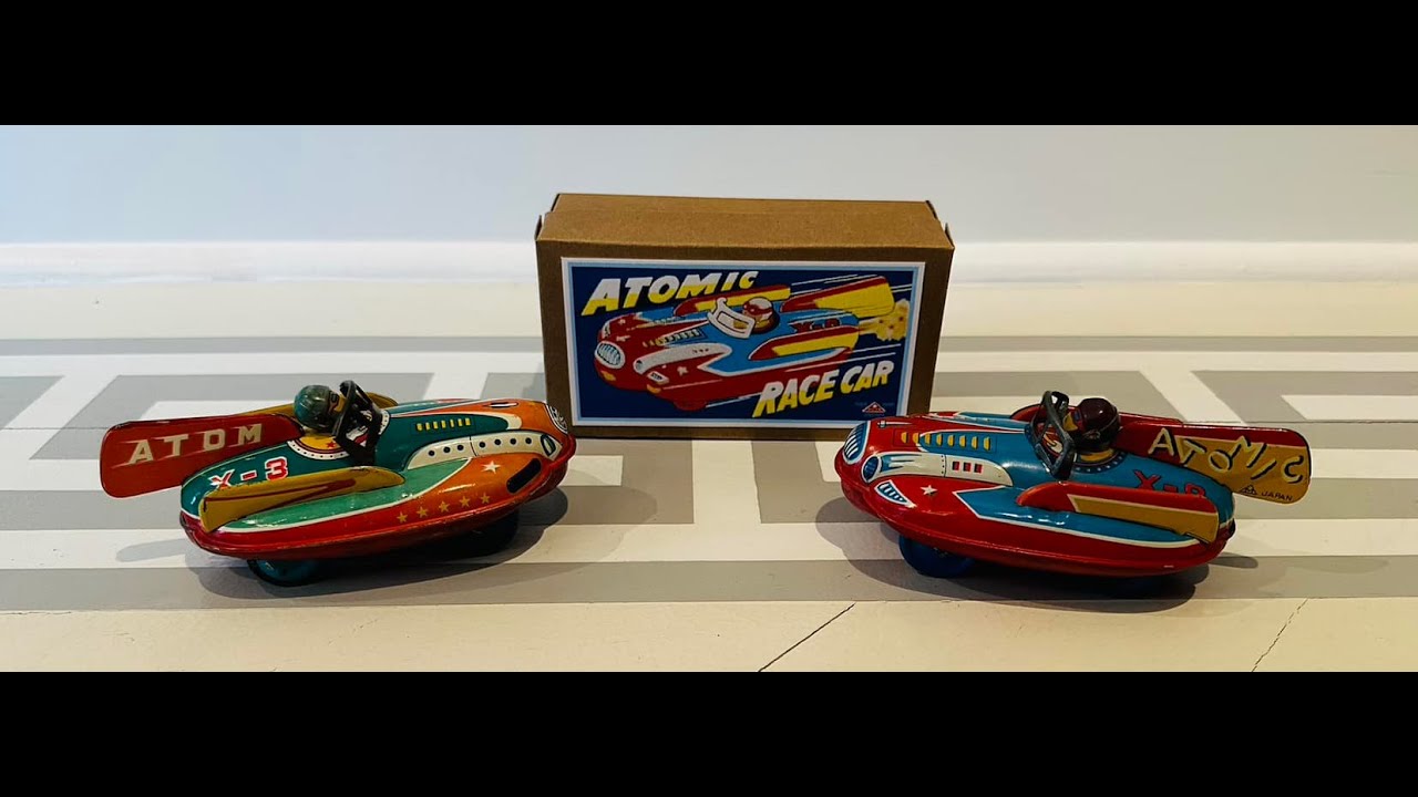 Atom & Atomic Racer 😮 Special 2 for 1 video of rare futuristic space ...